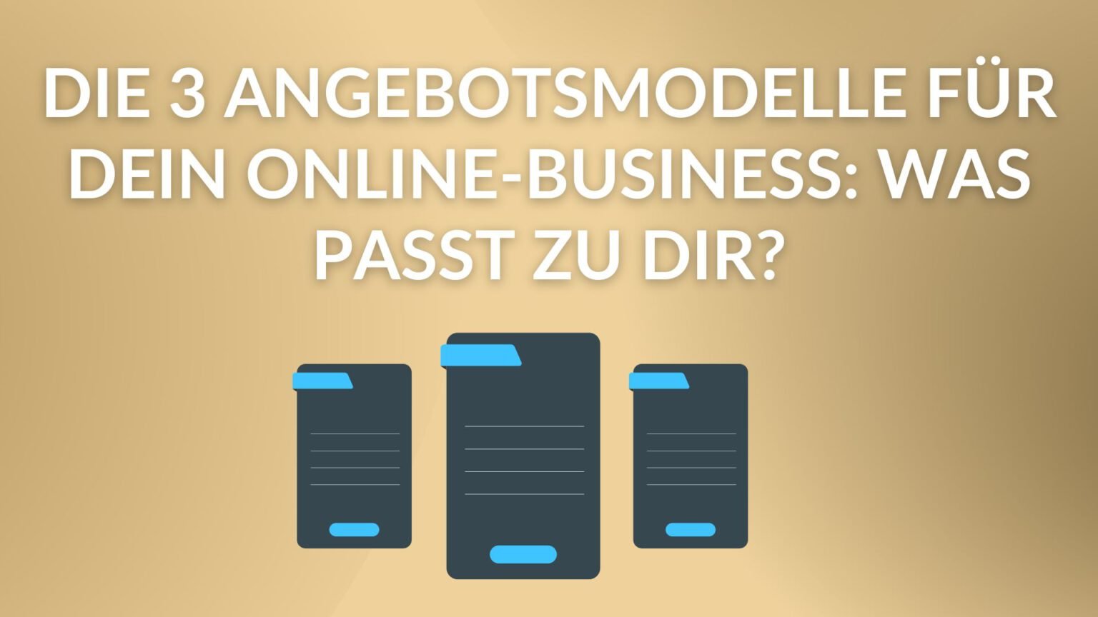 Die drei Arten von Angeboten: So wählst du das richtige Modell für dein ...